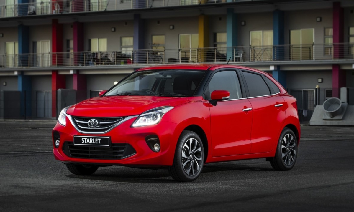 Toyota Starlet small hatchback debuts in SA market