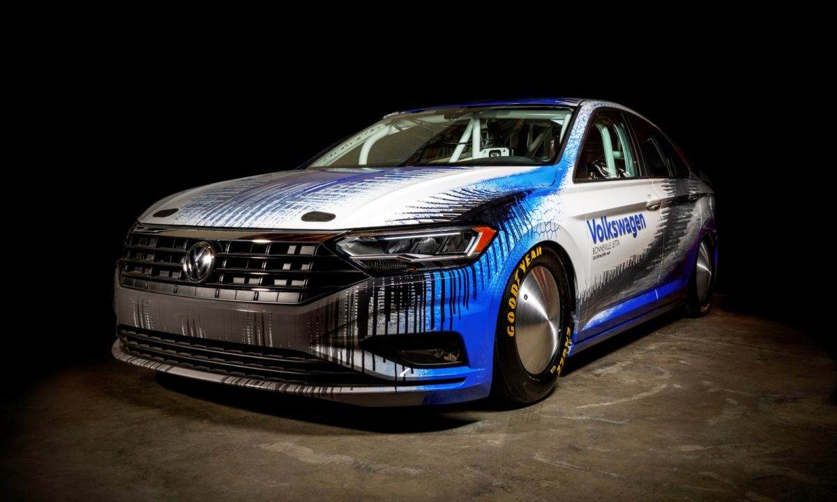The new VW Jetta will tackle Bonnevile Speed Week in August