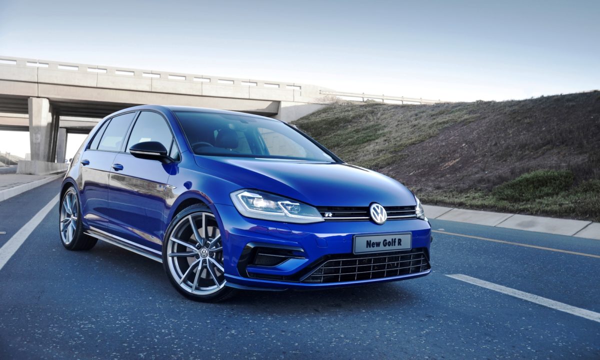 VW Golf R recently driven by Double Apex on local soil